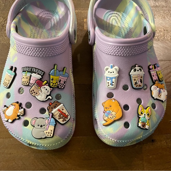 Other | 13 Assorted Boba Lovers Crocs Charm Piece Set | Poshmark